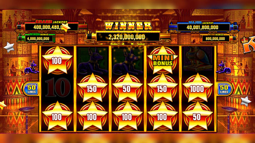 Play Cash Locomotive Egyptian Majesty Online - Choctaw Slots